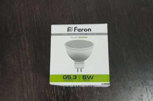 Лампа светодиодная Feron LB-24 G5.3 5W 4000K