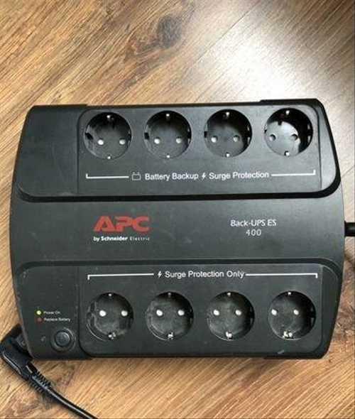 Ибп APC Back-UPS BE400-RS