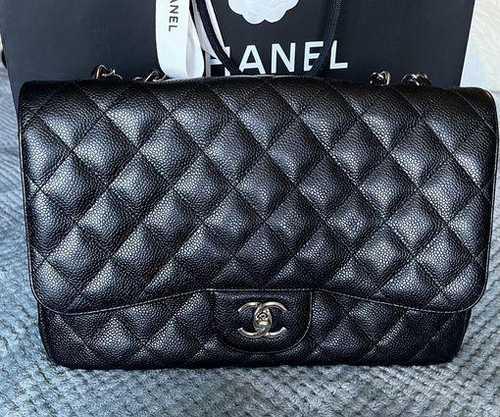 Оригинальная женская сумка Chanel Classic Jumbo