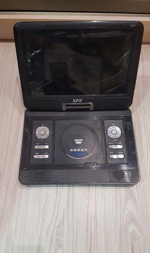 Портативный DVD плеер XPX EA-1388 - экран 13 дюймо