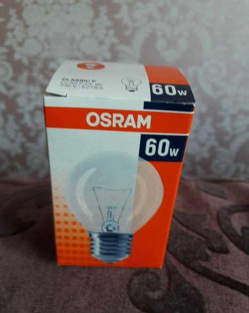 Лампы накаливания Osram