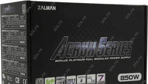 Блок питания для пк 850W Zalman zm850-arx