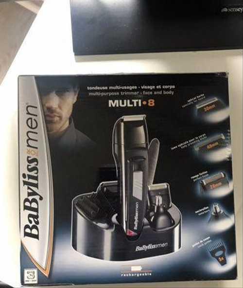 Электробритва триммер Babyliss Multi 8, 8 в 1