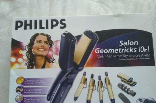 Мультистайлер philips Salon Geometricks 10in1