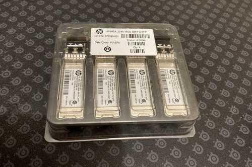 Комплект трансиверов kit 4x16G SFP+ FC MSA2040 HPE