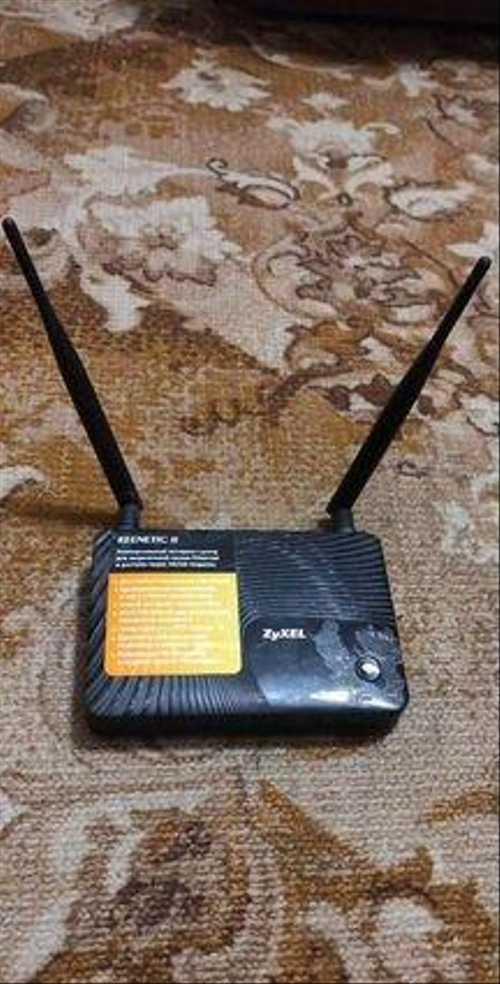 Wifi роутер ZyXel Keenetic II