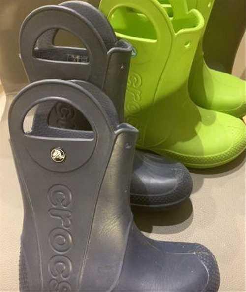 Резиновые сапоги crocs