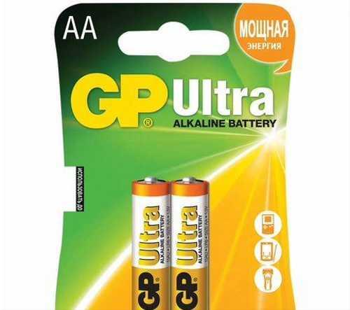 Батарейки GP Ultra Alkaline AA (LR06)