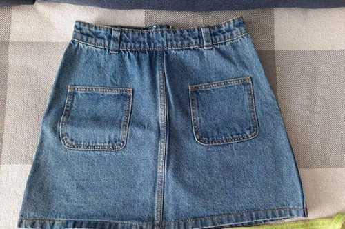 Юбка джинсовая мини размер s Остин
