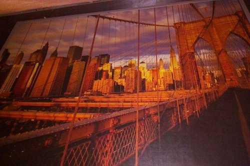 Картина постер икеа IKEA vilshult Бруклинский мост