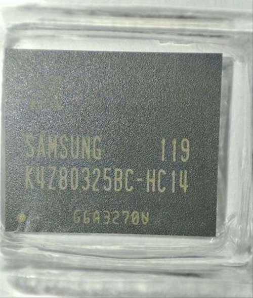 Чипы видеопамяти Samsung K4Z80325BC-HC14 Новые