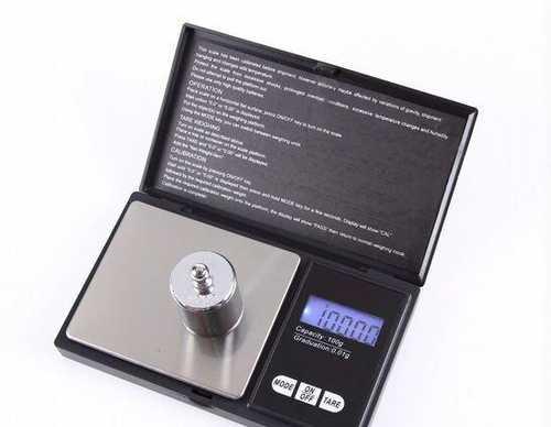 Весы электронные ювелирные 0,01 до 500г
