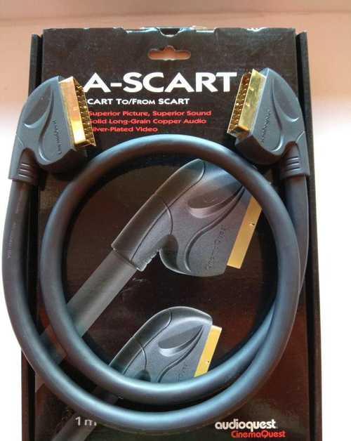Межблочный кабель AudioQuest A-scart, 1 м