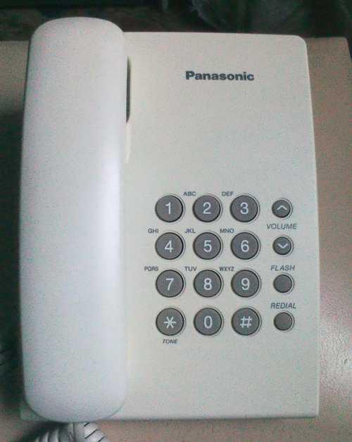 Телефон Panasonic KX-TS2350RUW