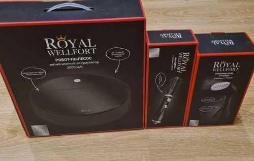 Royal wellfort робот пылесос