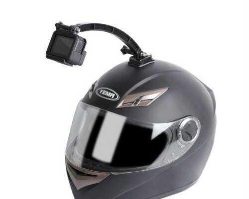 Крепление на шлем для экшн камер (выносной кран)
