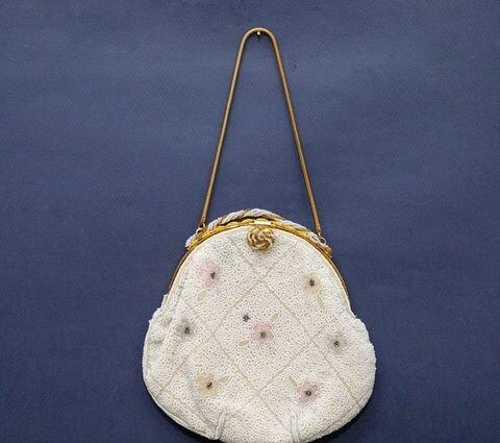 Сумочка бисерная, 1950-е г.г.,Франция