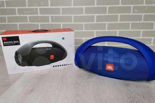 Колонка блютуз JBL Boom box (синяя)