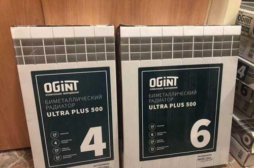 Радиаторы биметаллические Ogint Ultra plus 5