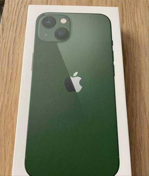 Iphone 13 зеленый фото