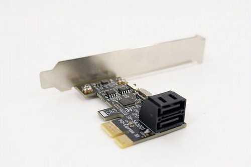 Контроллер PCI-E to SATA 2 порта SATA III su-sa300