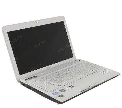 Белый ноутбук Toshiba l735 4-x яд. Core i5 2.5ghzx