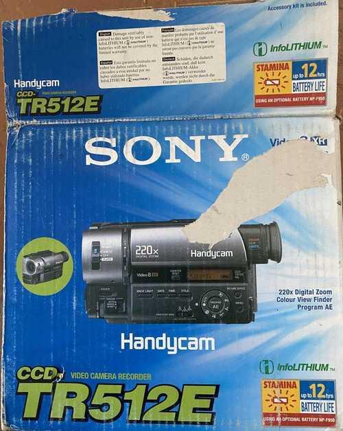 Видеокамера Sony Handycam video 8xr ccd-tr512e