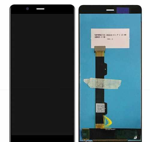 Дисплей + тачскрин, черный Nokia 5 (2017) TA-1053