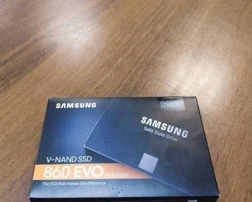 SSD накопитель Samsung 860 EVO - 250 Gb