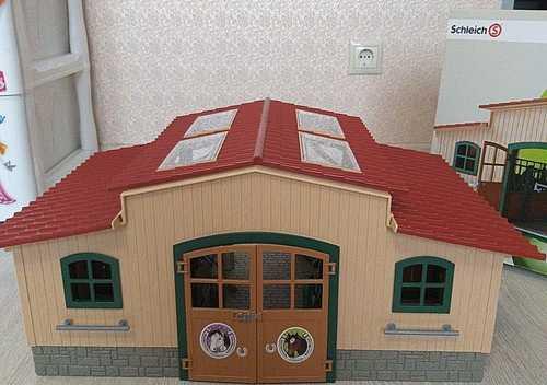 Конюшня farm life 42110 schleich