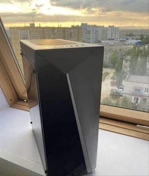 Корпус ATX aerocool Shard A-BK-v, Midi-Tower