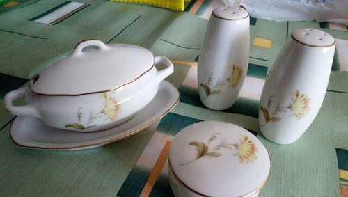 7 предметов столового сервиза Rose China Noritake
