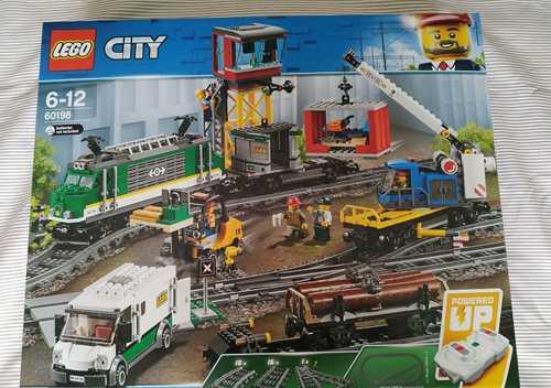 Lego City Trains Товарный поезд 60198 (Новый)