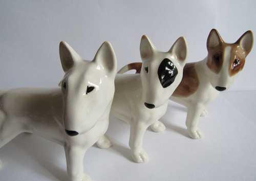 Статуэтка собаки разные,автор. керамика Вербилки