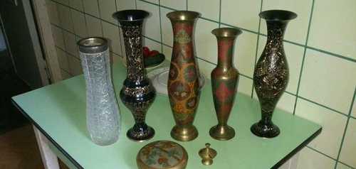 Индийские вазы времён СССР