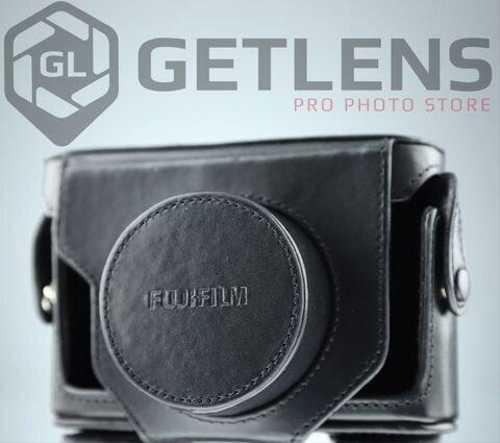 Чехол кожаный Fujifilm LC-X10 черный (id-12211041)