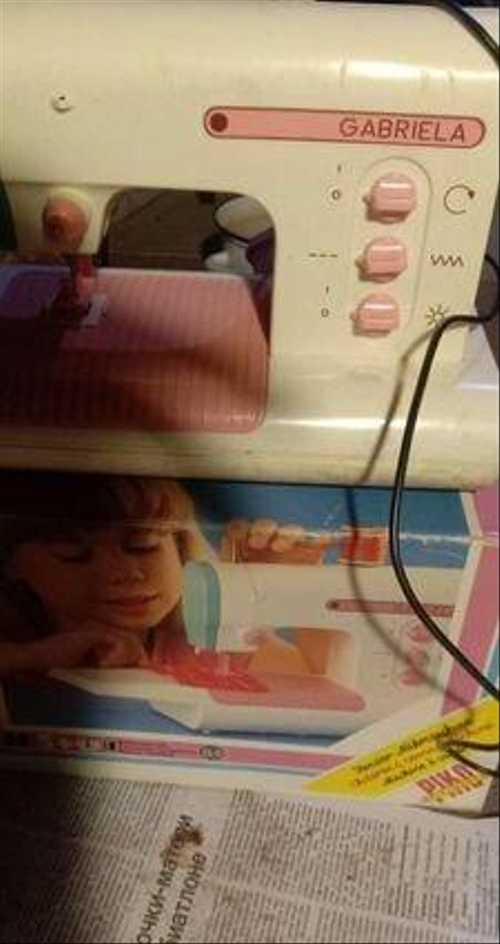 Швейная машинка детская игрушечная,на батарейках