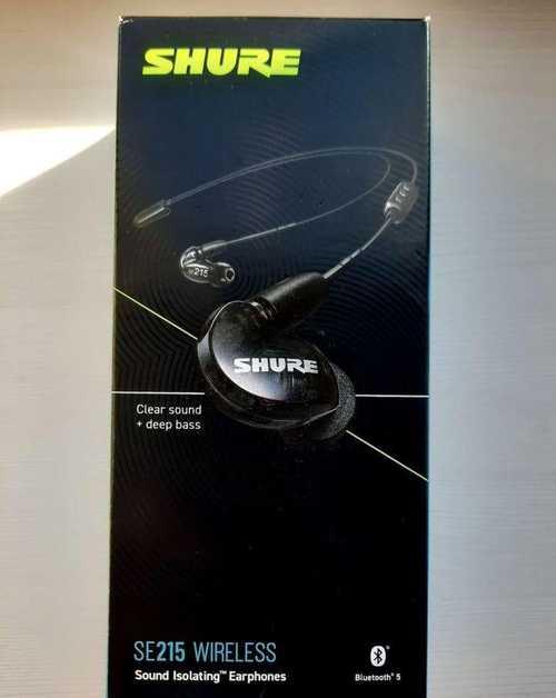 Беспроводные наушники Shure SE215 BT2