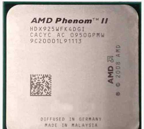Процессоры AMD Athlon Phenom Socket-AM2, AM2+, AM3