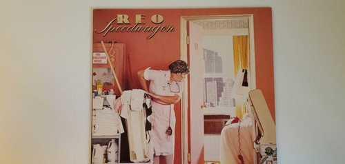 LP REO speedwagon "good trouble" mint japan