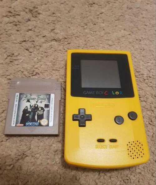 GameBoy Color + Addams Family