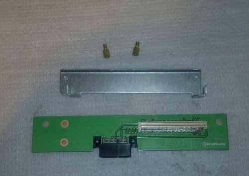 Mezzanine riser PCIe x 1 card