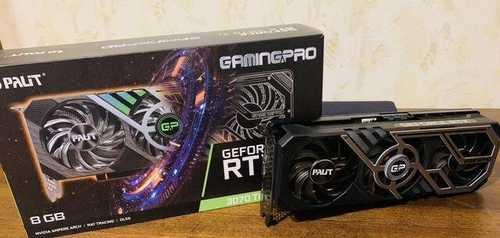 Видеокарта GeForce 3070Ti Palit GamingPro /идеальн