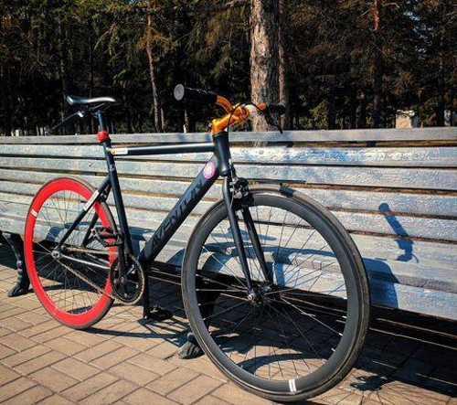 Велосипед фикс кастом на базе Aventon Cordoba 55CM