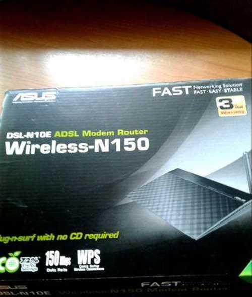 Роутер asus DSL-N10E Modem Router Wireless-№ 150