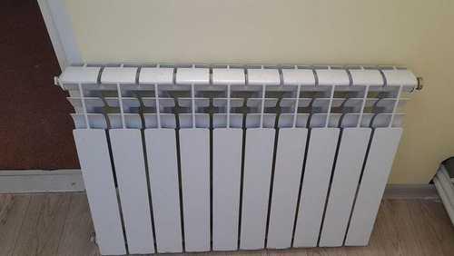 Радиатор отопления алюминиевый бу, высота 50 см