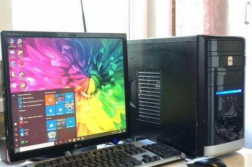 Компьютер Комплект (2 Ядра 3Ghz/4Gb/GT320/250GB)