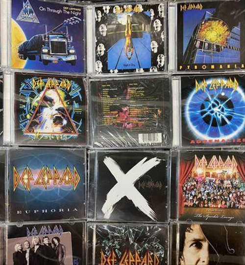 Музыка на cd группа Def Leppard