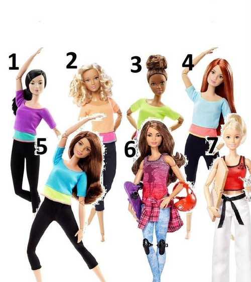Барби Безграничные движения Barbie Made to Move