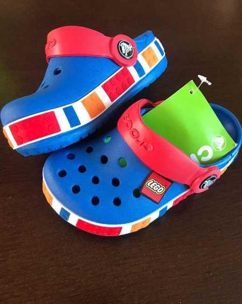Пром новые Crocs (Кроксы) Lego